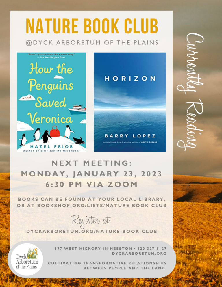 Nature Book Club - Dyck Arboretum